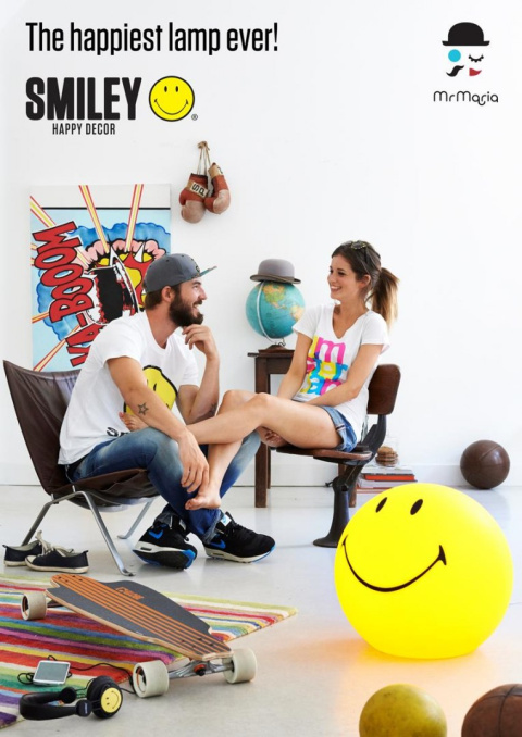 Lampa Smiley - MrMaria - MonkeyMachine.pl